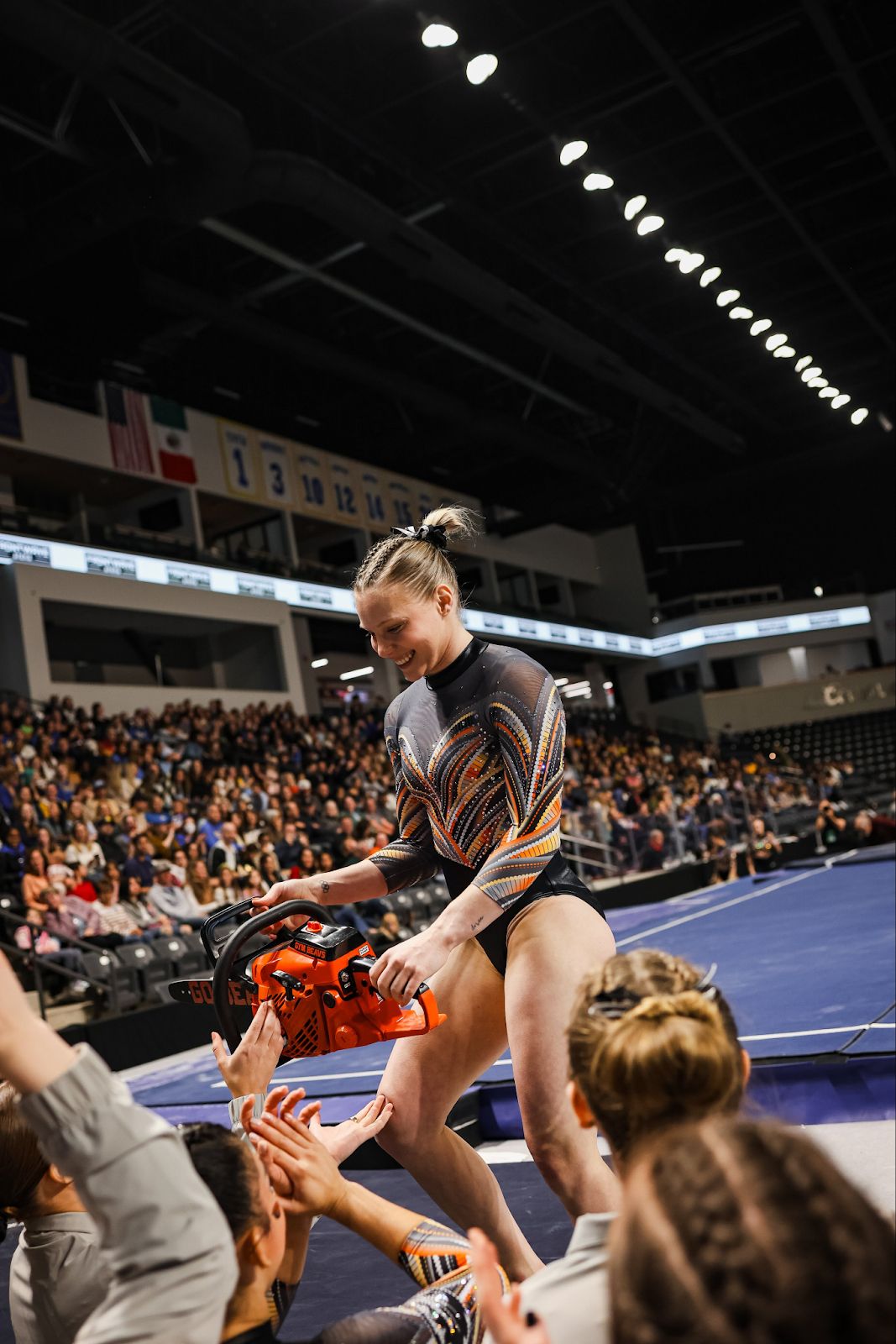 Cal wins season-opening meet, while Olympic gymnasts shine for their ...